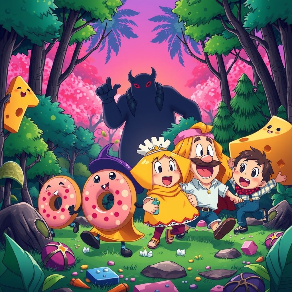 The Quest of Dave the Donut and Friends | Story.com