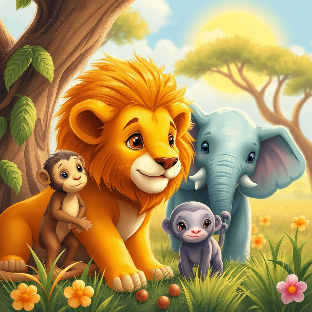 The Brave Little Lion | Story.com