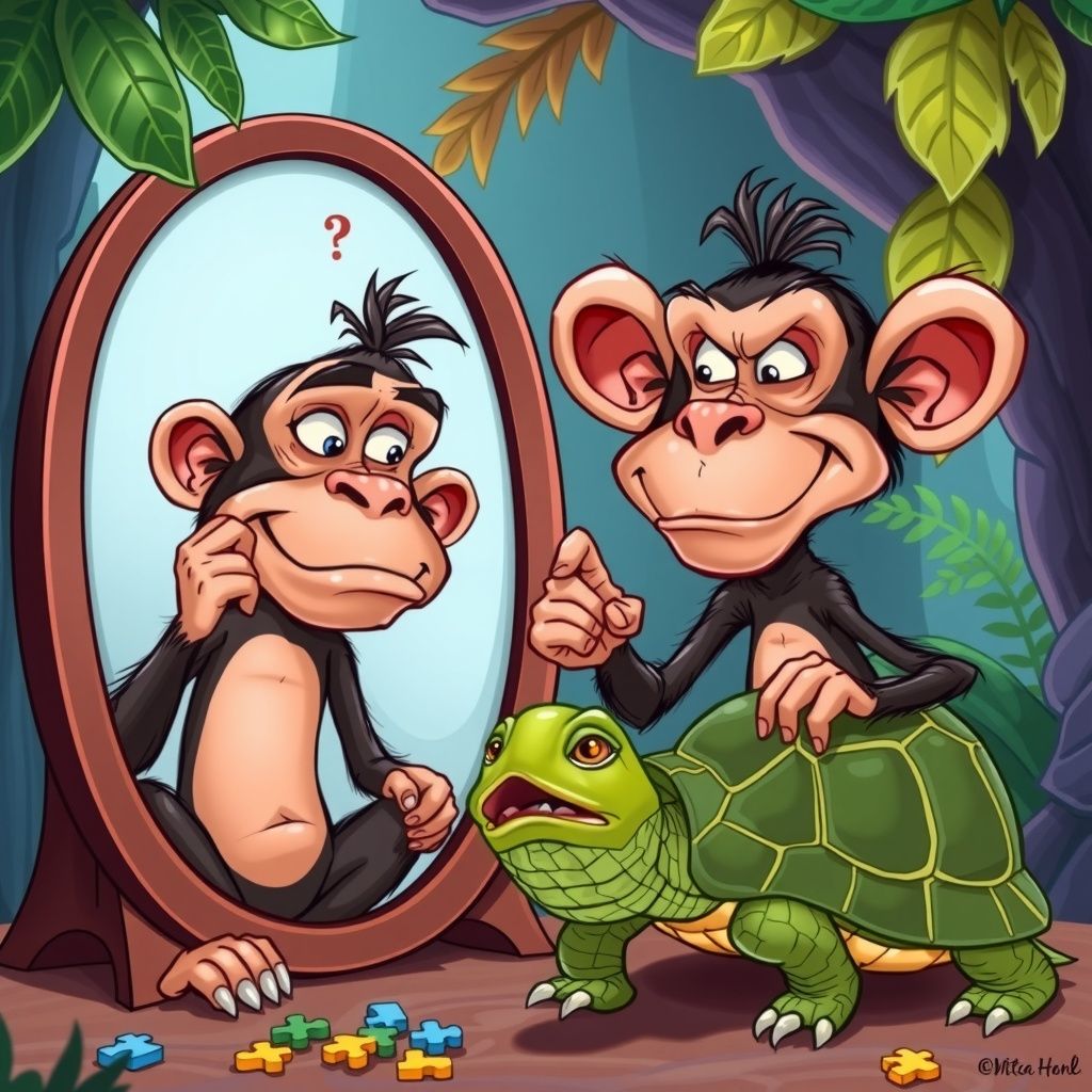 The Monkey and the Mirror | Story.com