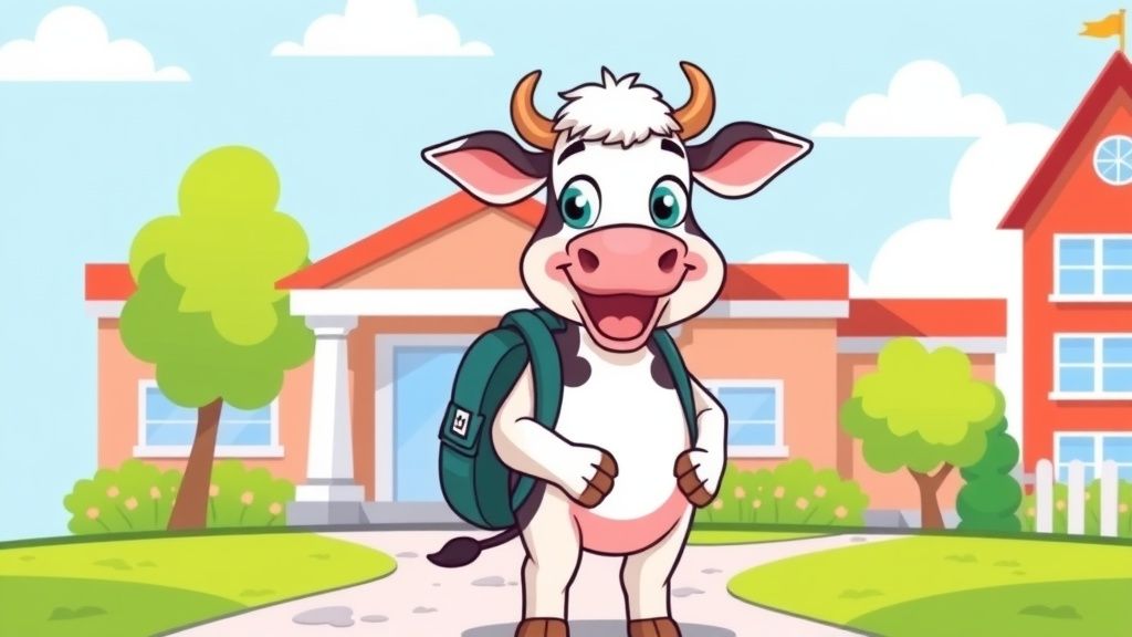 Watch:The Cow Who Dreamed of School | AI Children’s Videos | Story.com
