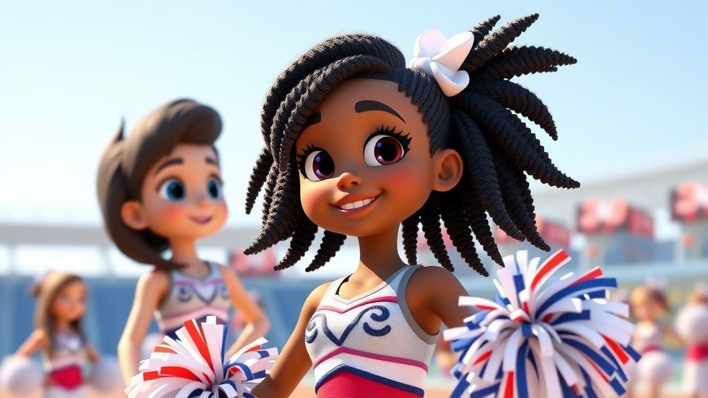 The Cheerleader's Secret Crush | Story.com