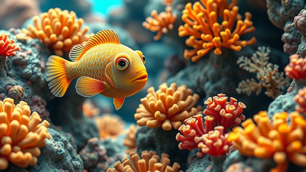 Watch:The Curious Fish's Journey | AI Children’s Videos | Story.com