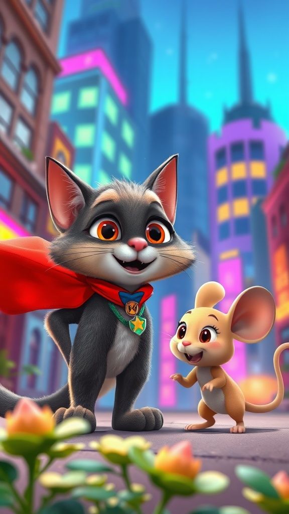 The Super Cat and the Bad Mouse | Story.com