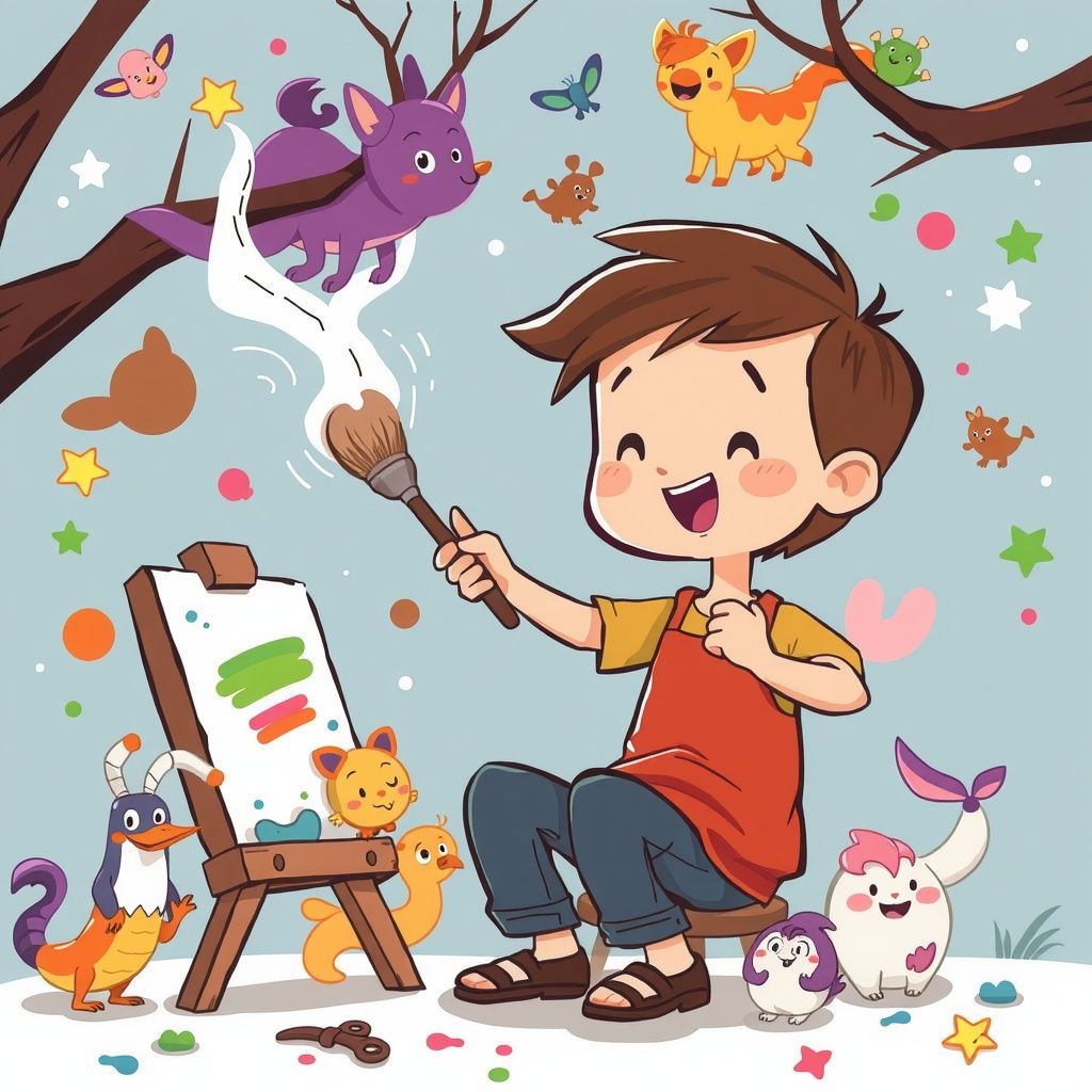 The Magic Paintbrush | Story.com