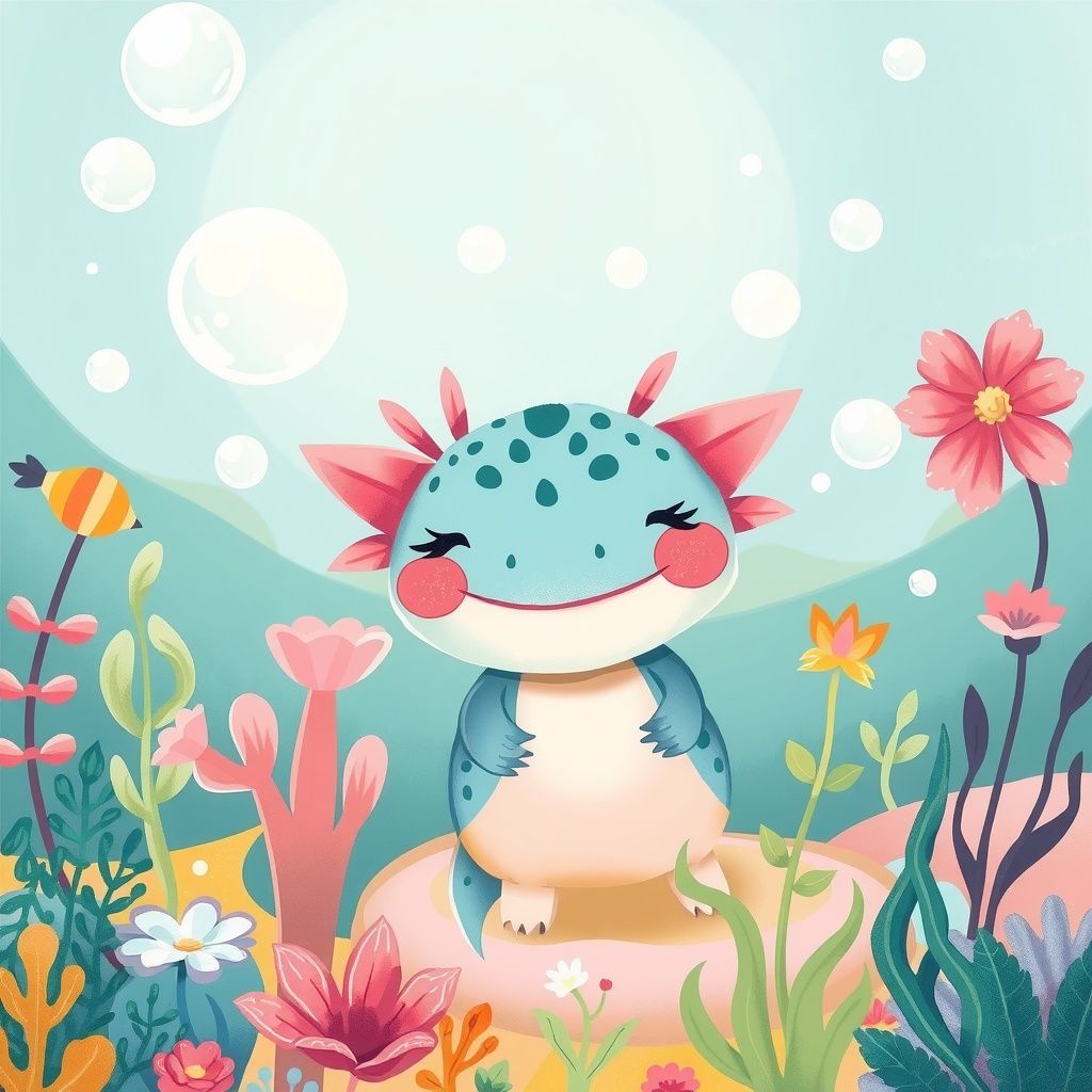 My Pet the Axolotl | Story.com