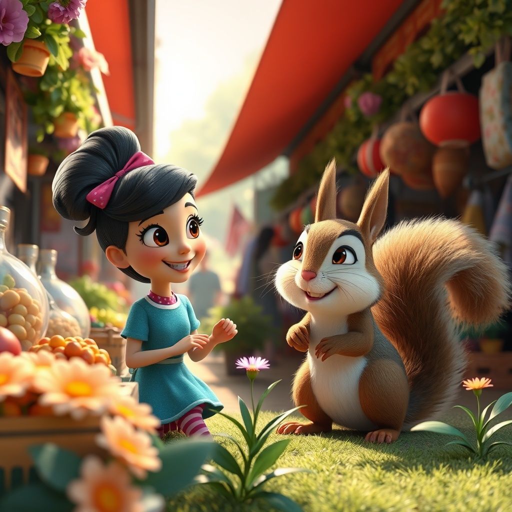 The Secret of Mr. Squirrels' Garden | Story.com