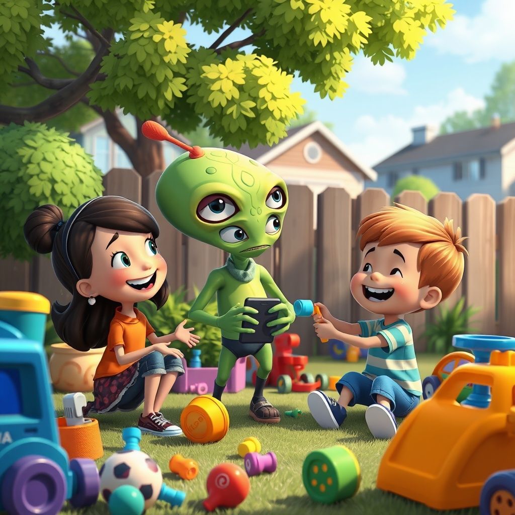 The Alien Babysitter | Story.com