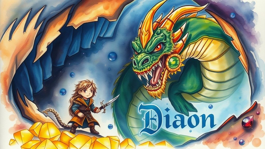 Watch:Hobbit dan Gua Emas Naga Ganas | AI Fantasy Videos | Story.com
