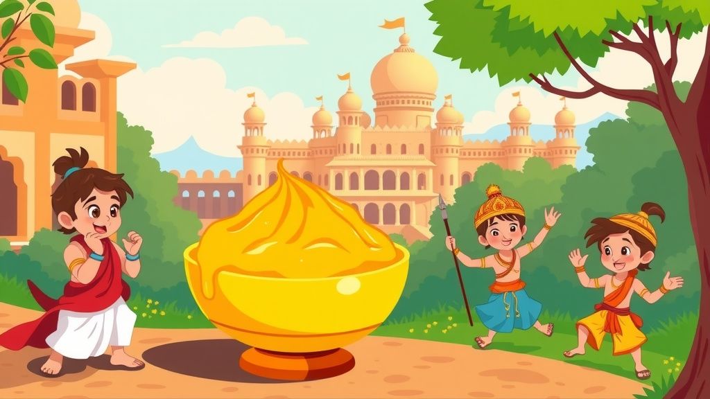 Watch:The Birth of Lord Rama | AI Children’s Videos | Story.com