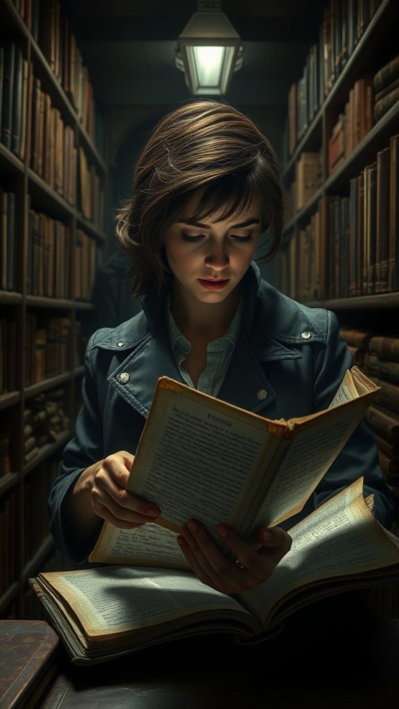 Watch:The Case of the Missing Manuscript | AI Mystery Videos | Story.com