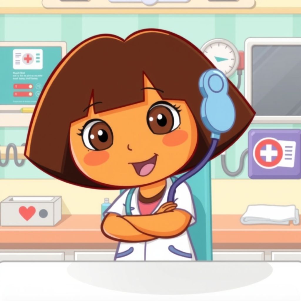 Dora's Doctor Appointment and Long Surgery (EXTENDED VERSION) | Story.com