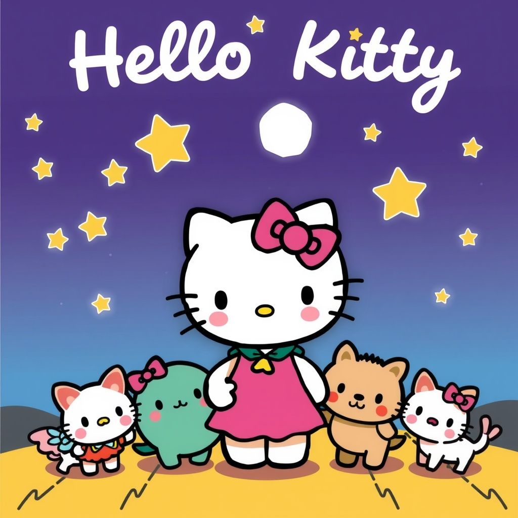 Good Night, Hello Kitty and Friends | Story.com