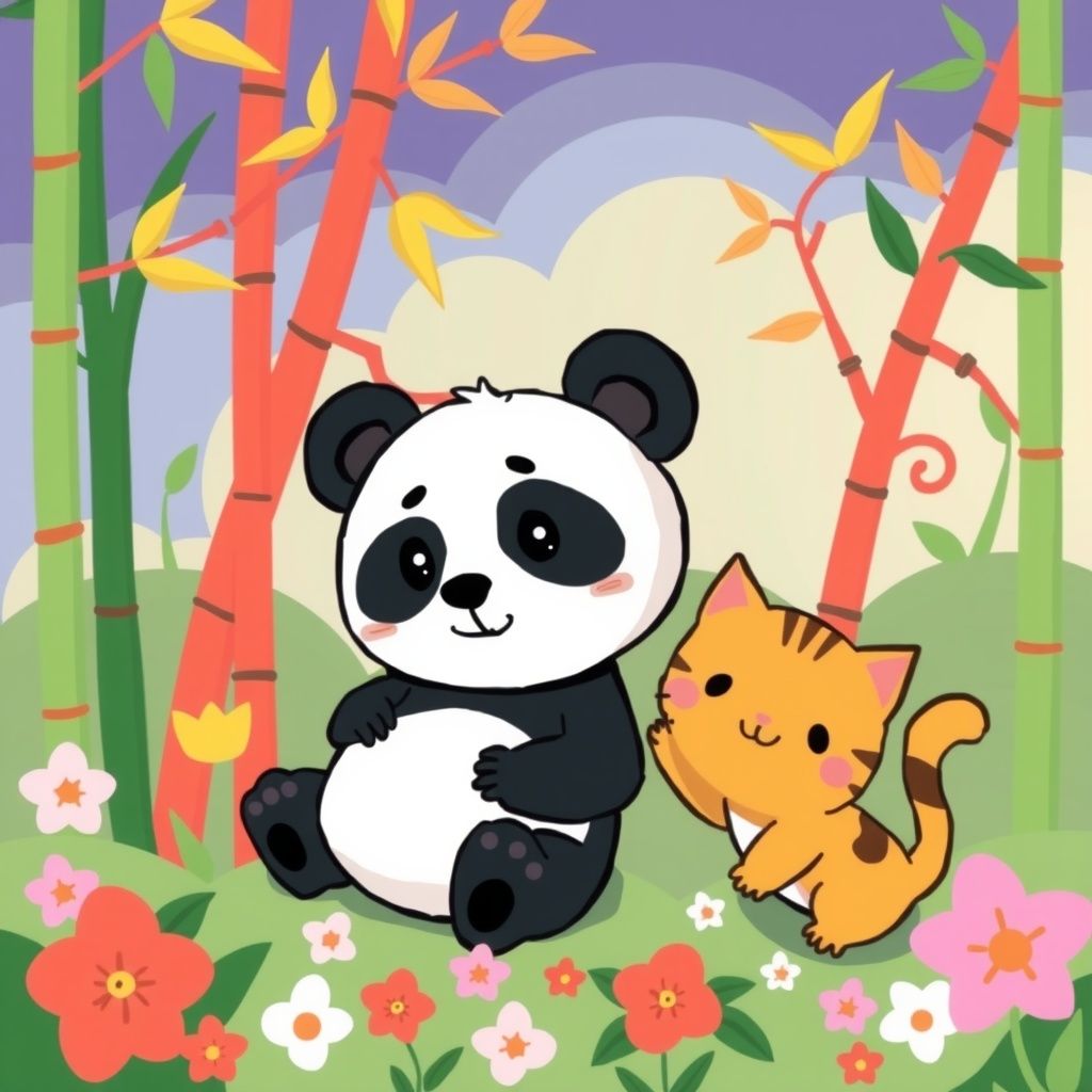 Petualangan Panda dan Kucing | Story.com