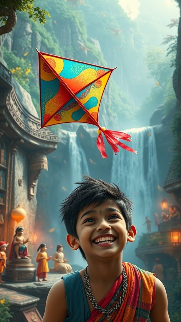 The Adventure of Chintu and His Magic Kite | Story.com