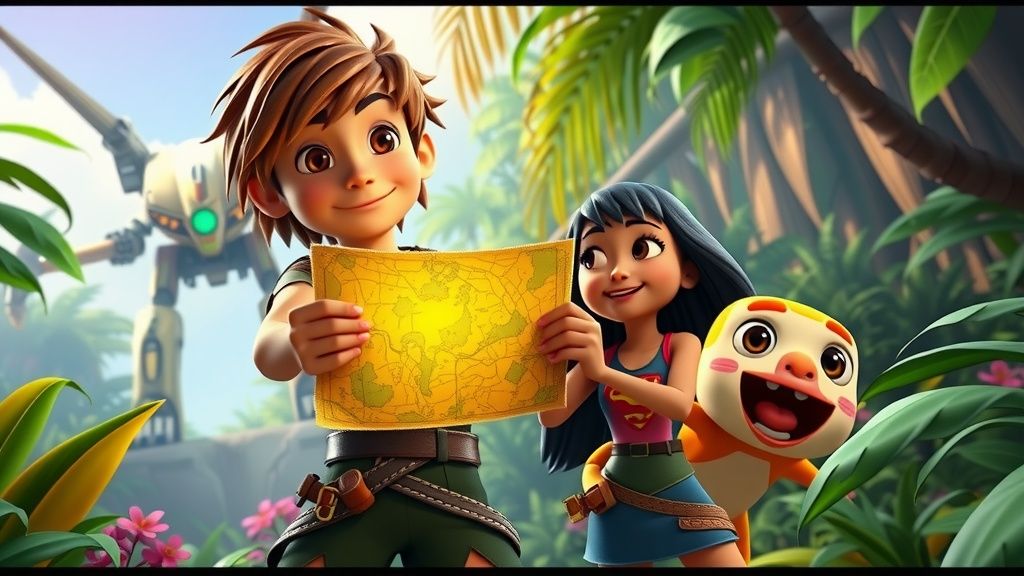 The Adventures of Leo and the Magic Map | Story.com