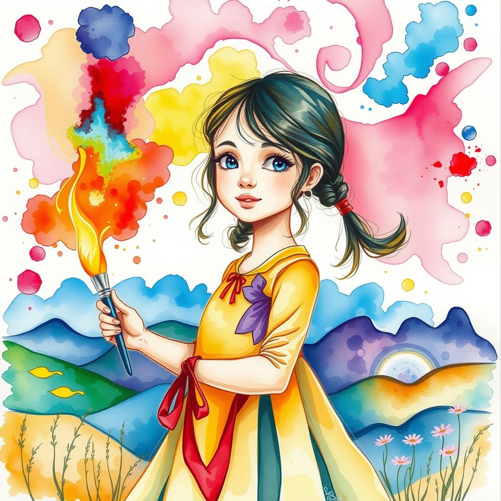 The Magic Paintbrush | Story.com