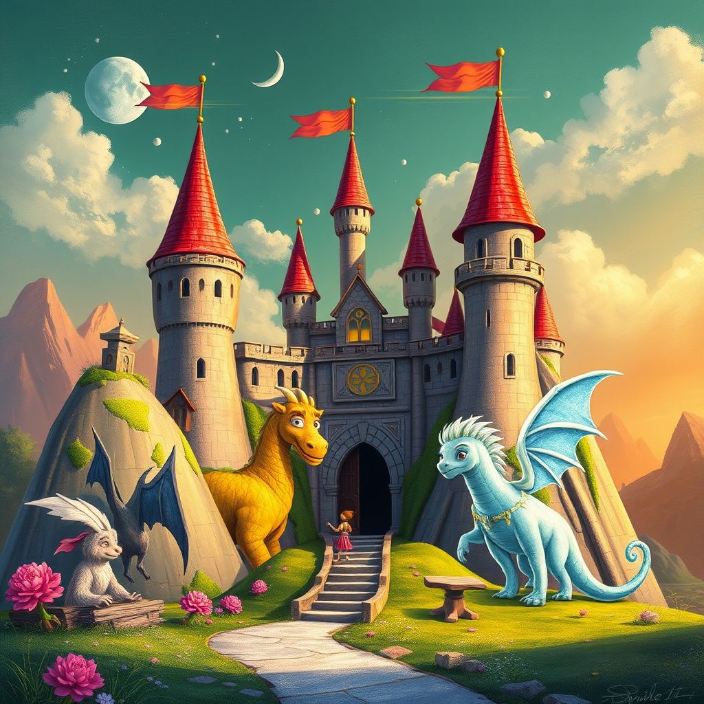 The Chalk Board Castle | Story.com