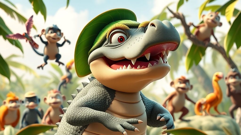 The Big, Smart, Silly Crocodile | Story.com