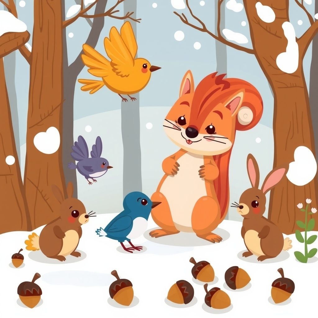 The Helpful Squirrel | Story.com