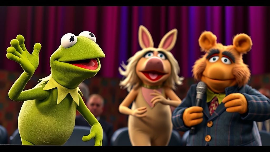 Watch:The Muppet Show: Whimsical Chaos | AI Comedy Videos | Story.com