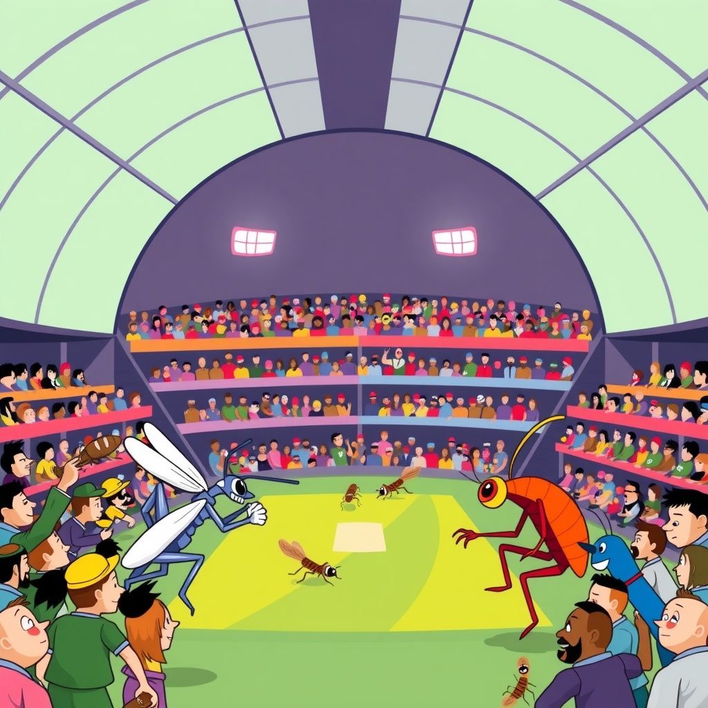 The Epic Cricket Showdown: Crickets vs. Cockroaches | Story.com