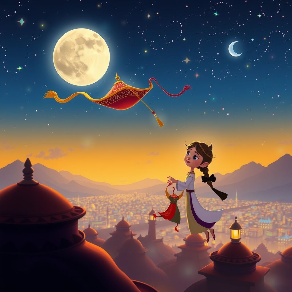 Pihu and the Enchanted Carpet | Story.com