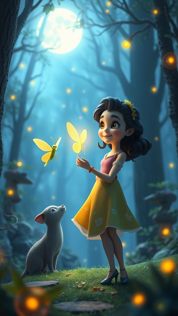 The Adventures of Luna and the Friendly Firefly | Story.com