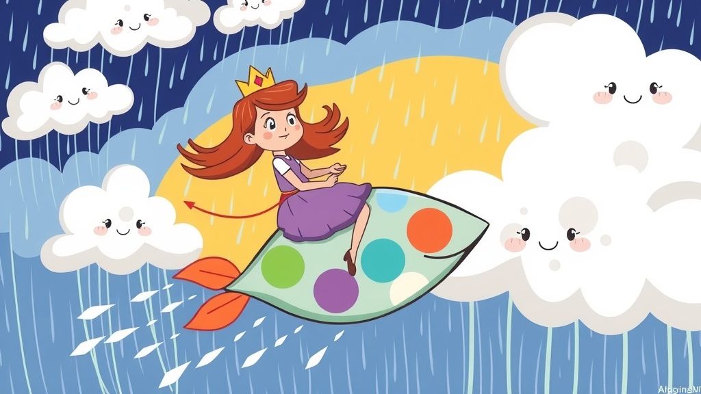 Princess Puddlejump and the Raindrop Race | Story.com