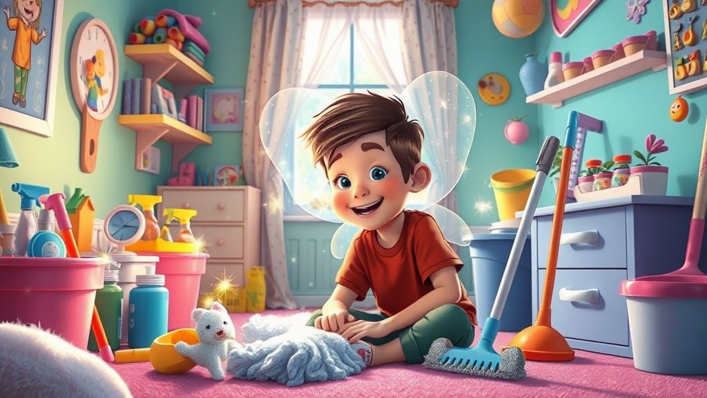 Watch:Tidy Tim and the Magic Clean-Up Crew | AI Children’s Videos ...