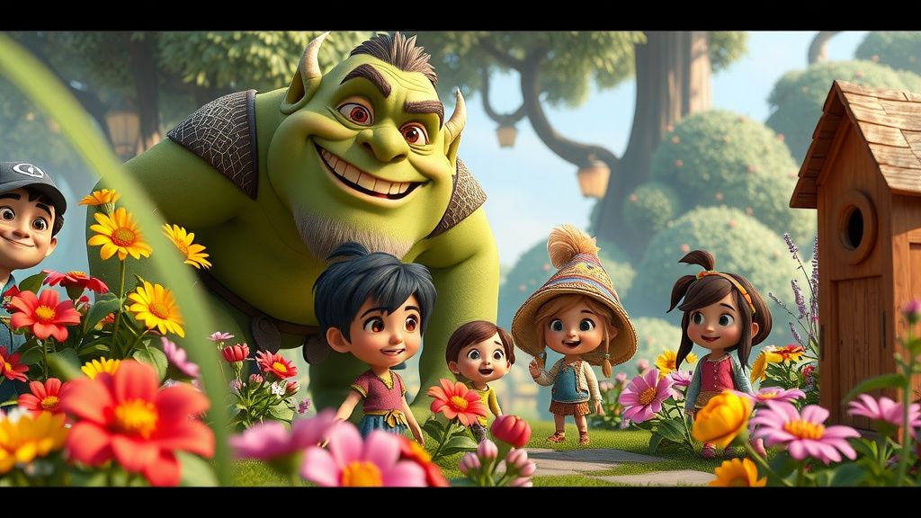 Watch:The Garden of the Selfish Ogre | AI Children’s Videos | Story.com