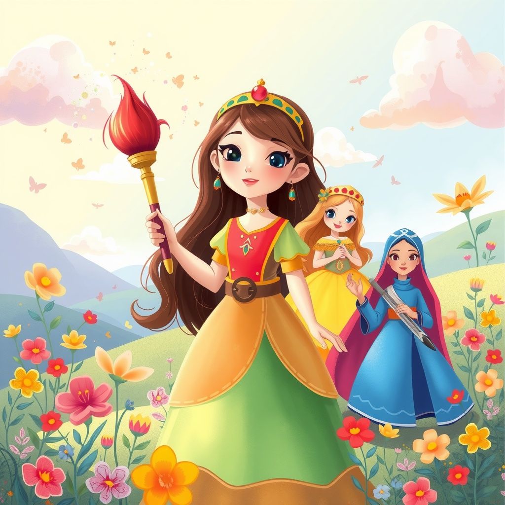 Zina's Adventures in the Kingdom of Colors | Story.com