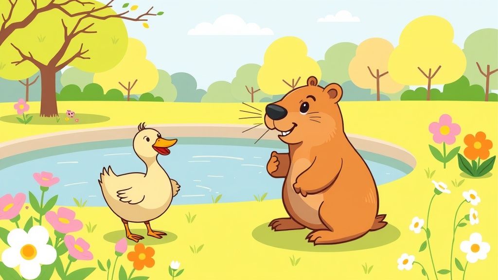 The Capybara and the Duck's Adventure | Story.com