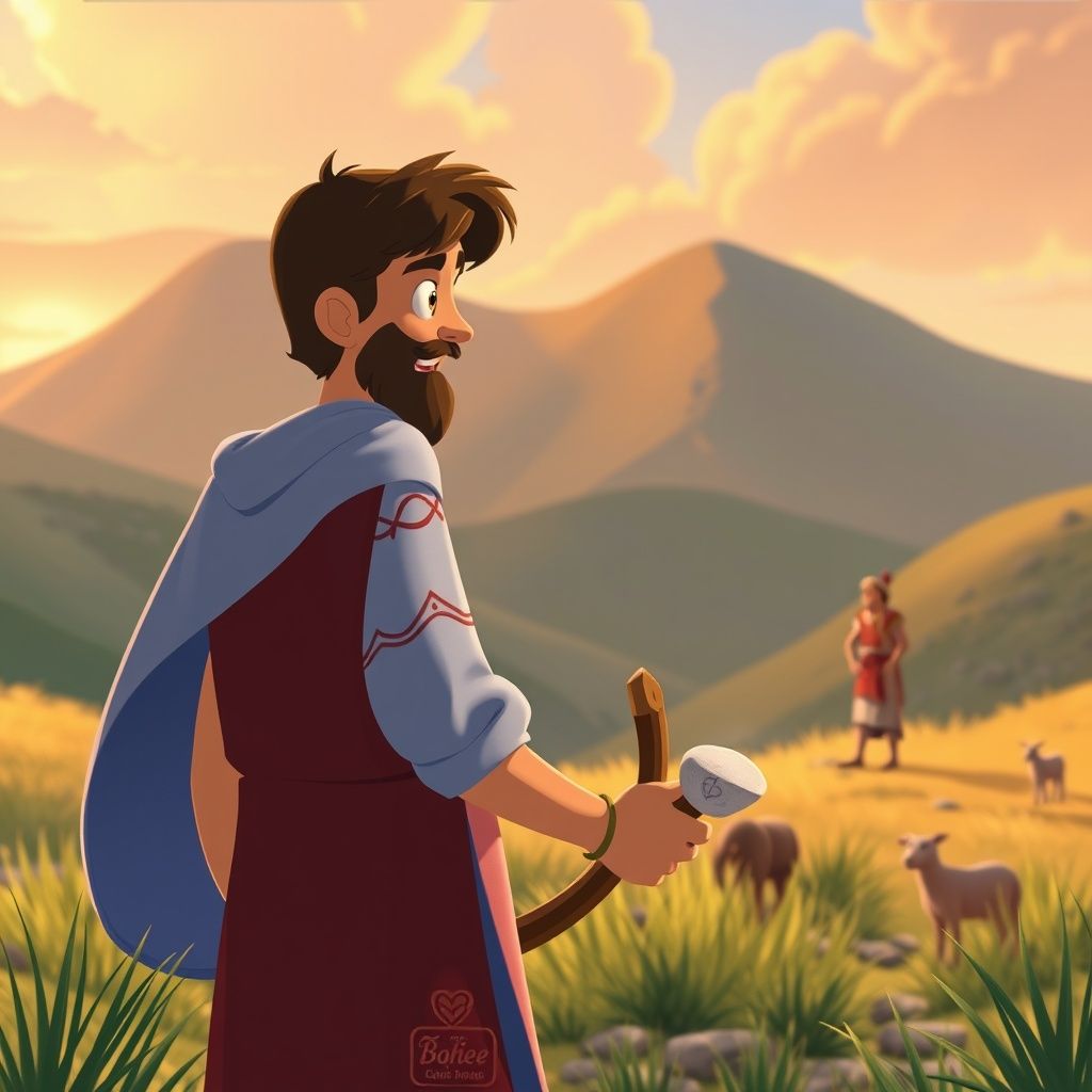 David and the Giant Goliath | Story.com