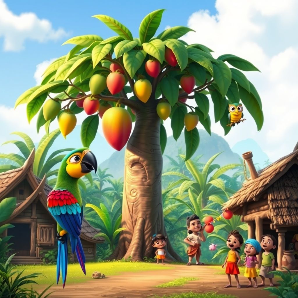 Mittu and the Magic Mango Tree | Story.com