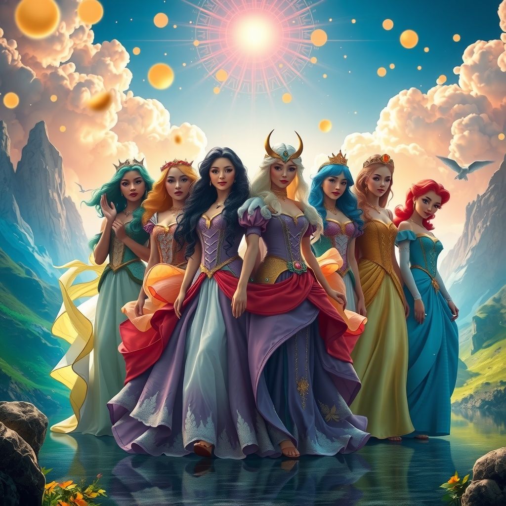 The Elemental Princesses | Story.com
