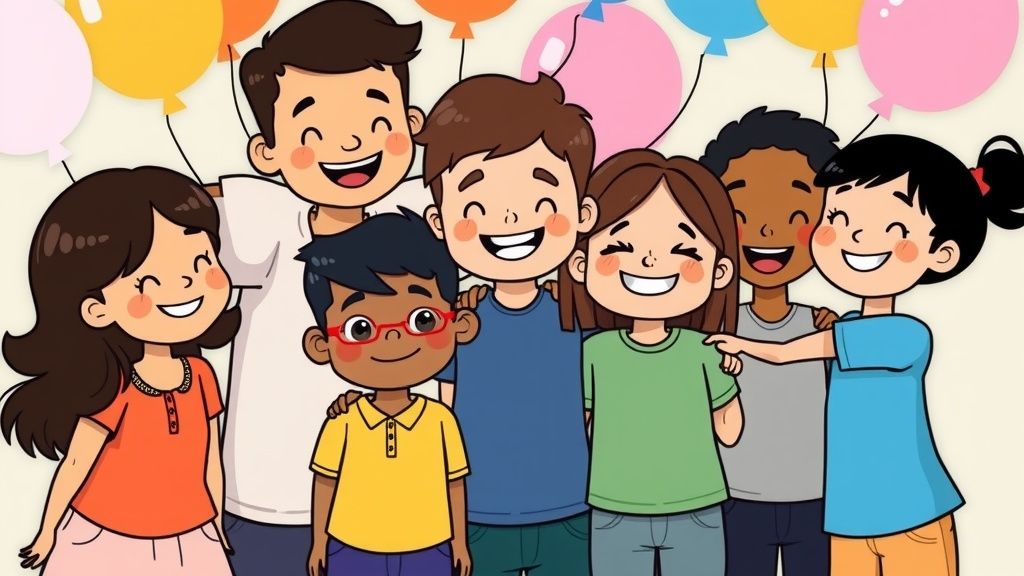 The Kindness Club: A Mission to Spread Smiles! | Story.com