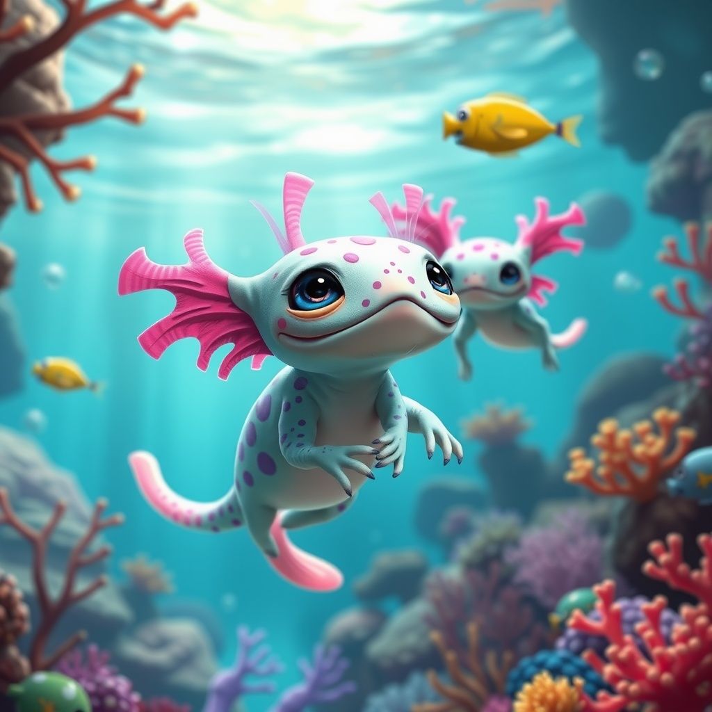 The Axolotl Transformation | Story.com