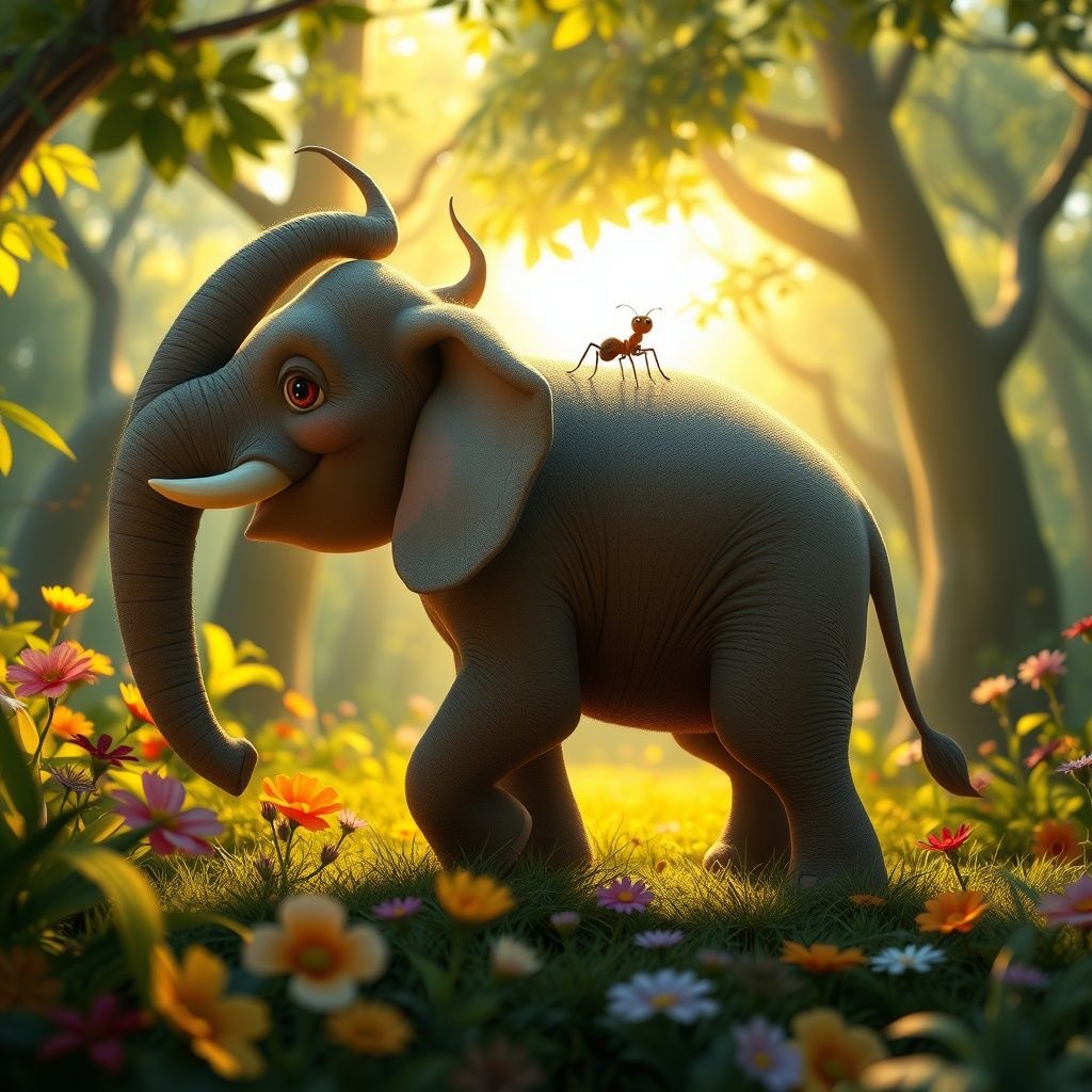 The Elephant and the Ant | Story.com