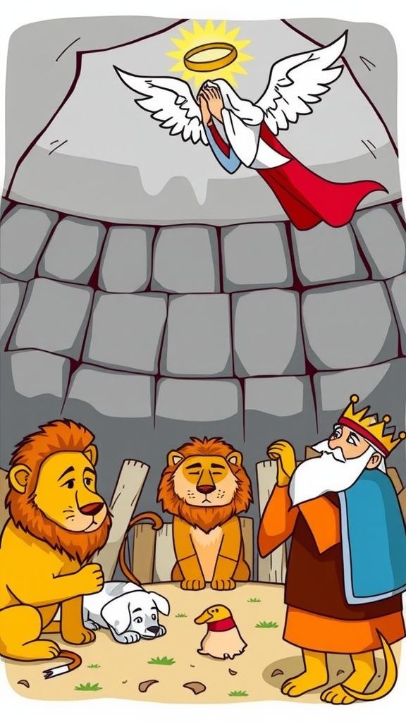 Daniel in the Lion’s Den: Unshakable Faith in the Face of Fear | Story.com