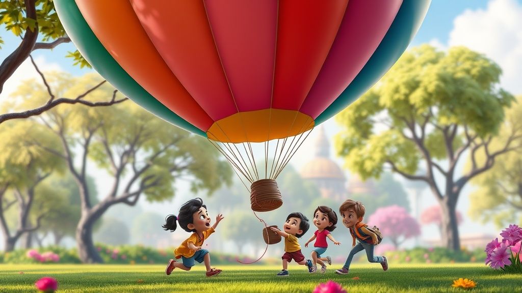 The Enchanted Balloon Adventure | Story.com