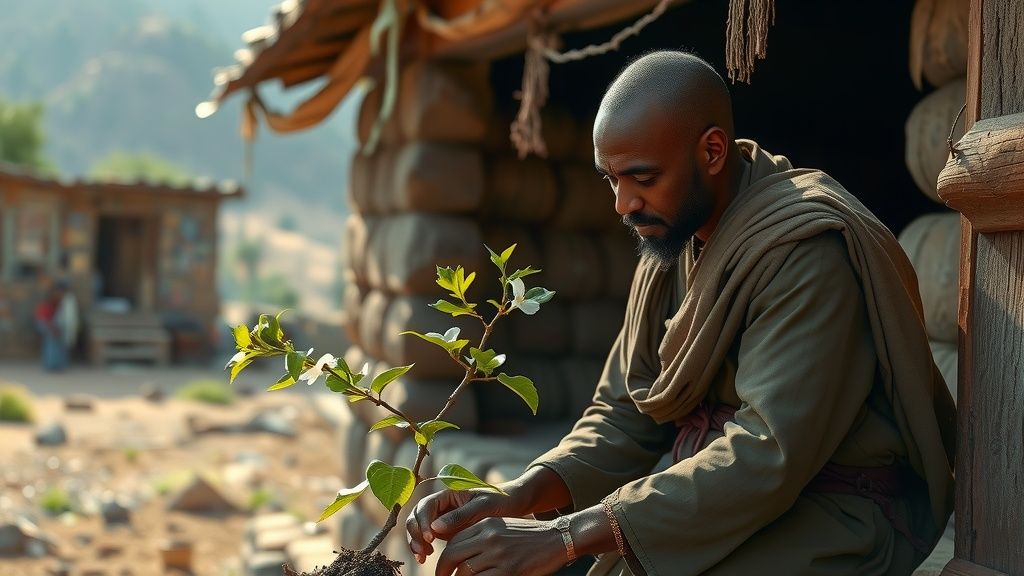 Watch:The Monk and the Angel | AI Philosophy Videos | Story.com