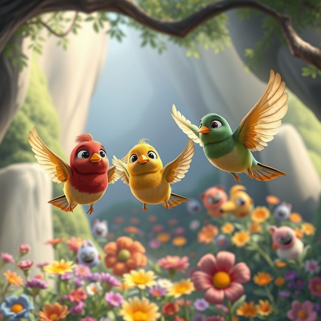 The Little Birds and the Big Sky Adventure | Story.com