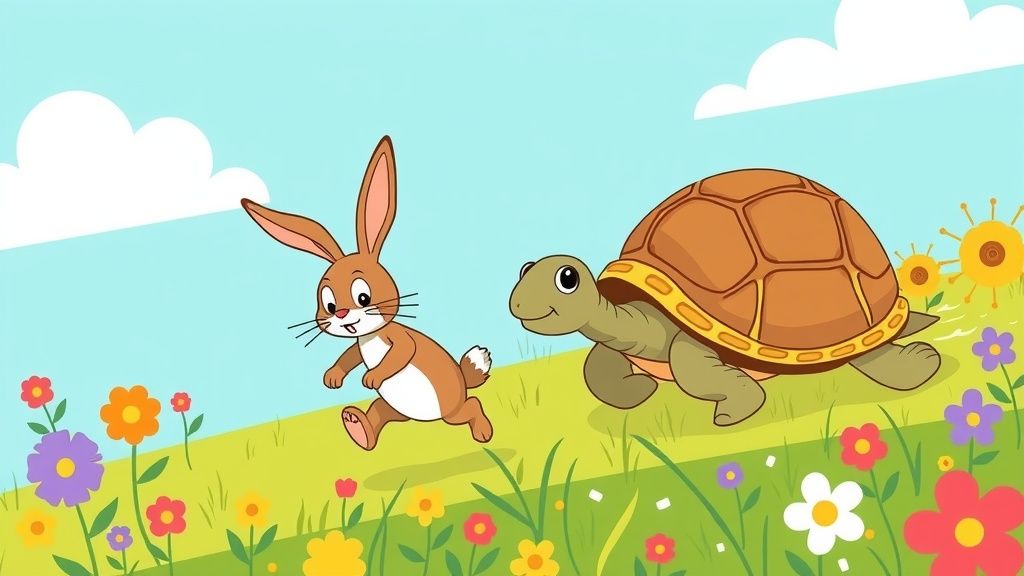 The Rabbit and the Tortoise | Story.com