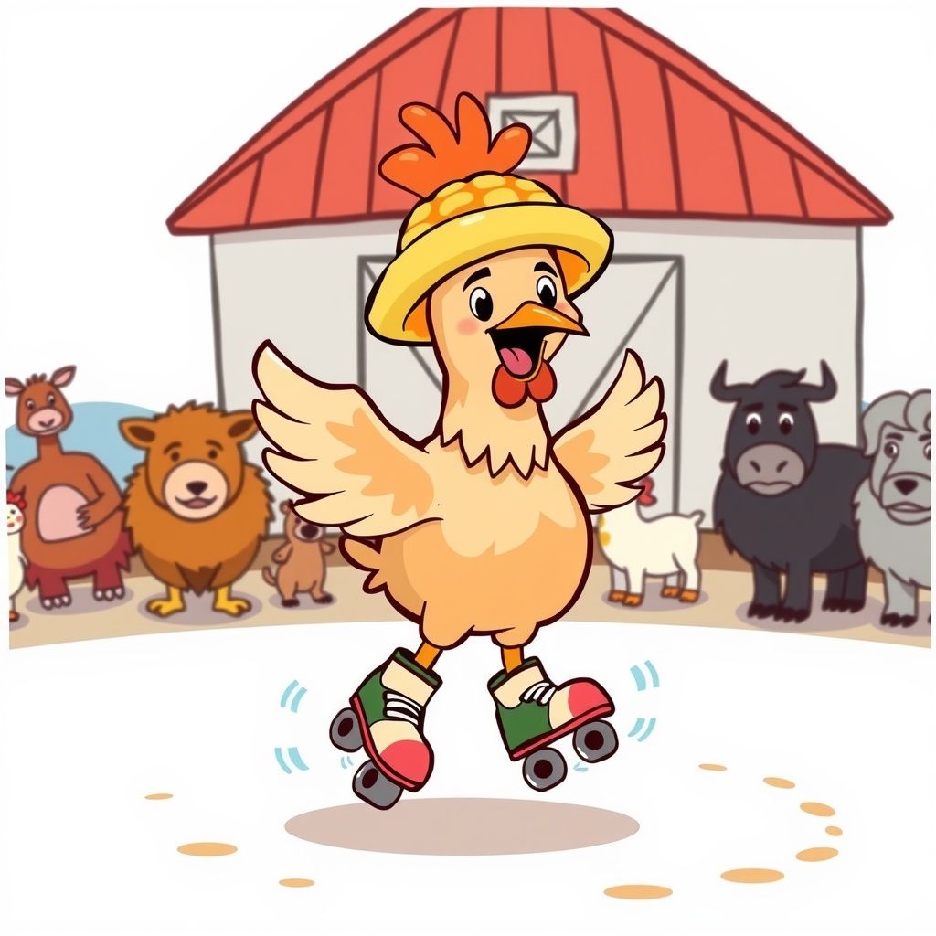 The Silly Chicken of Grumble Farm | Story.com