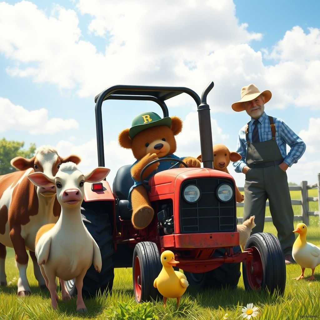 Lucas Bear's Farm Adventure | Story.com