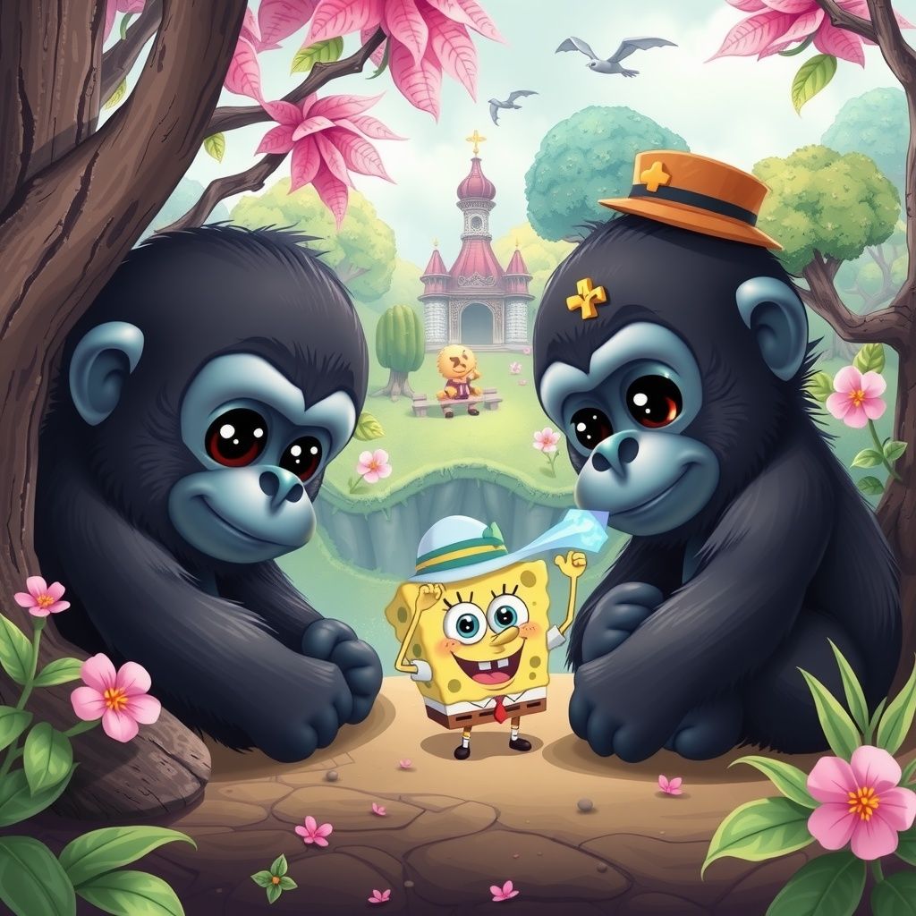 Gorilla Adventures in Sandy Wood Park | Story.com