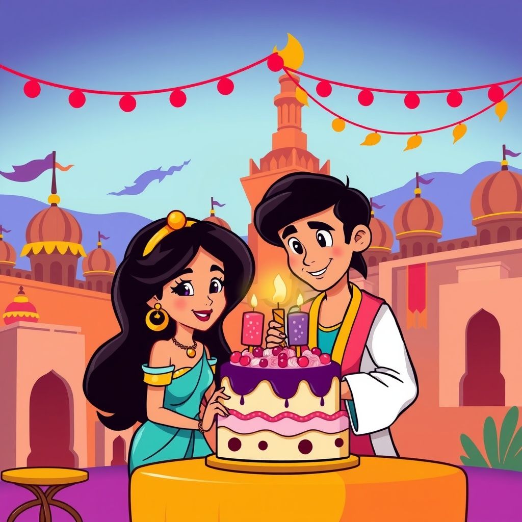 Aladdin and Jasmine's Celebration | Story.com
