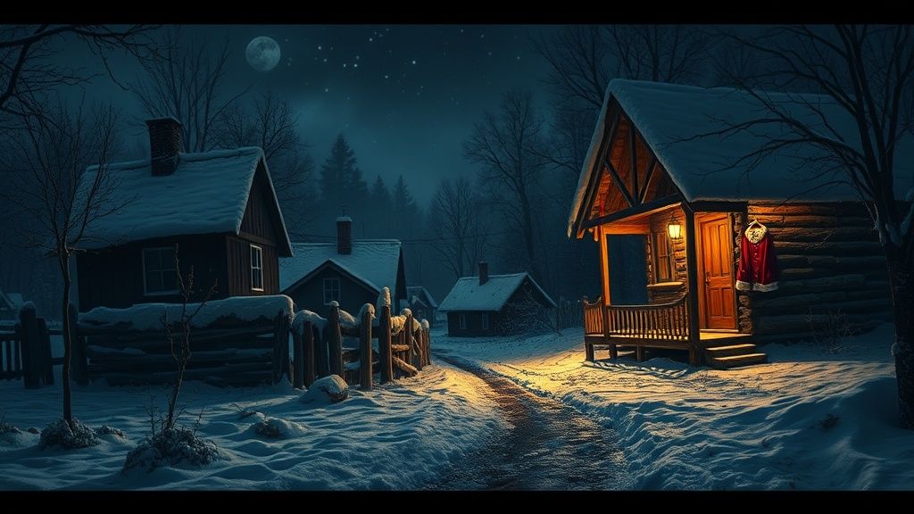Watch:The Night of the Cursed Santa | AI Horror Videos | Story.com
