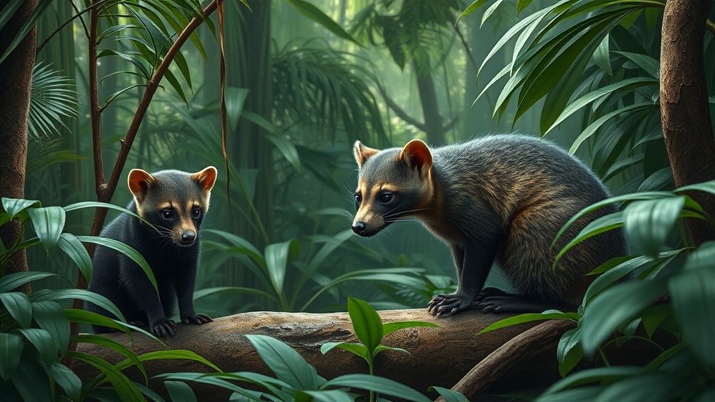 Watch:Fakta Menarik Musang di Kalimantan | AI Nature Videos | Story.com