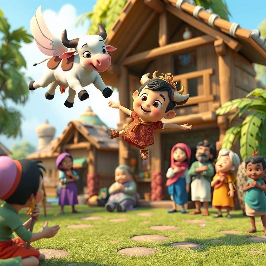 Pak Pandir dan Lembu Terbang | Story.com